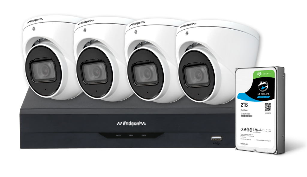 Watchguard LA-Series AI CCTV Kits - RhinoCo Technology